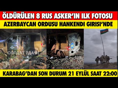 Azerbaycan Komandosu Hankendi Girişinde Yeşil Işığı Bekliyor ! Karabağ'da Öldürülen 8 Rus Asker