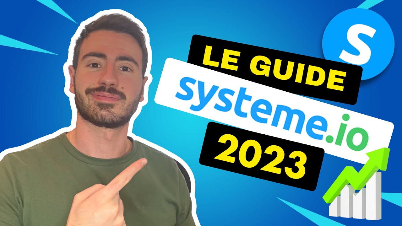 SYSTEME IO : FORMATION TUNNEL DE VENTE ET TUTO COMPLET 2024 - YouTube