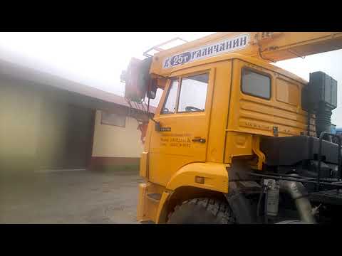 Галичанин КС - 55713 Обзор  нового автокрана на  КАмАЗ 43118