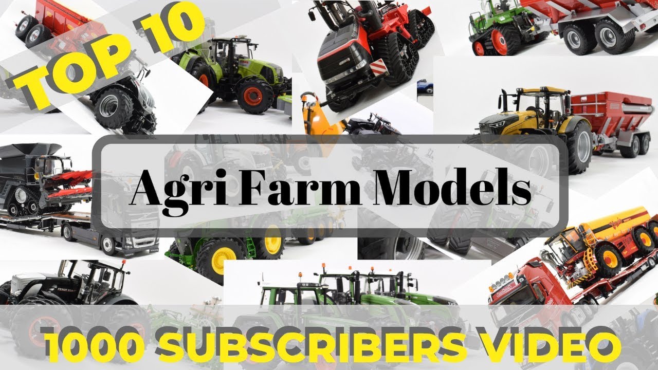 TOP TEN Scale MODELS to celebrate 1000 SUBSCRIBERS - YouTube