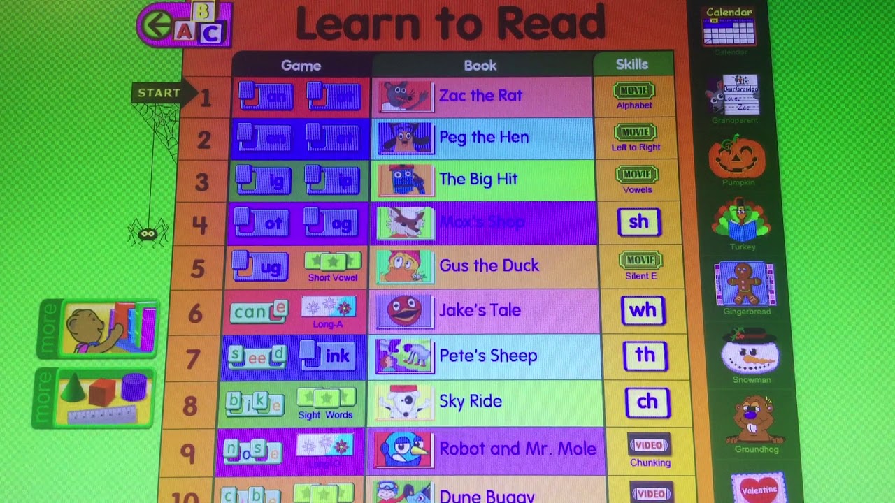 Starfall: The Learn to Read Section Shows its Dark Side on Halloween ...