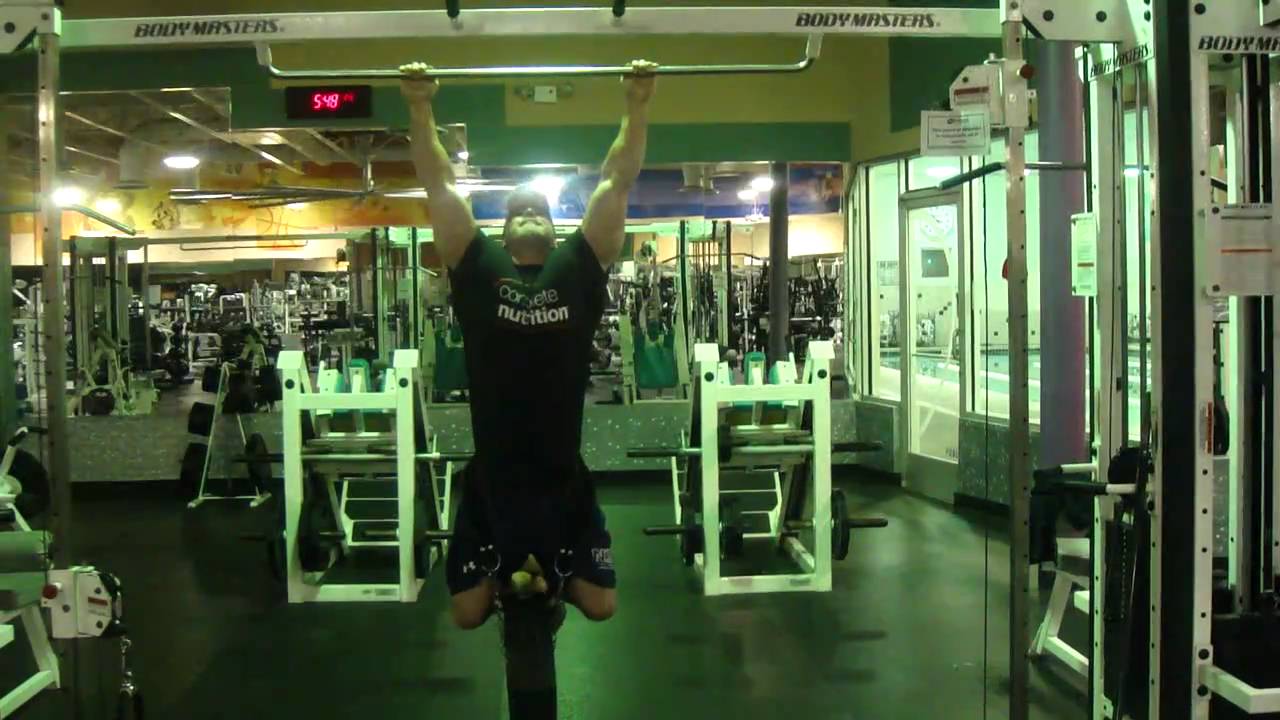 Kyland heavy pull ups, added 135 lbs - YouTube