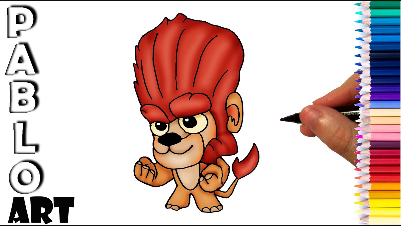 How to Draw Duke from Zooba | Learn to Draw step by step - YouTube