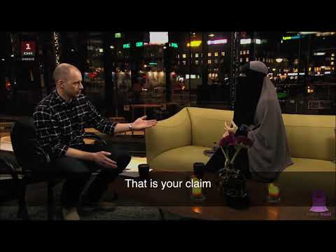 DANISH NIQAB BAN - TV INTERVIEW