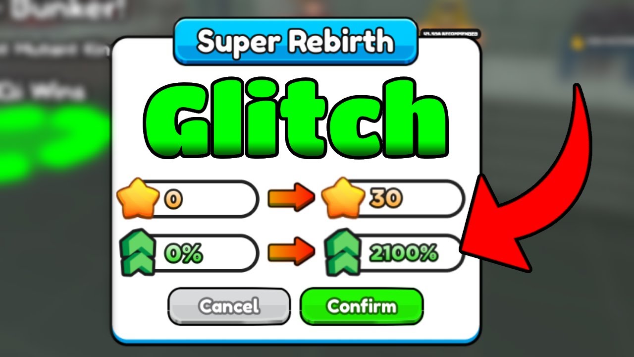 Super Rebirth *GLITCH* in Arm Wrestle Simulator Roblox - YouTube