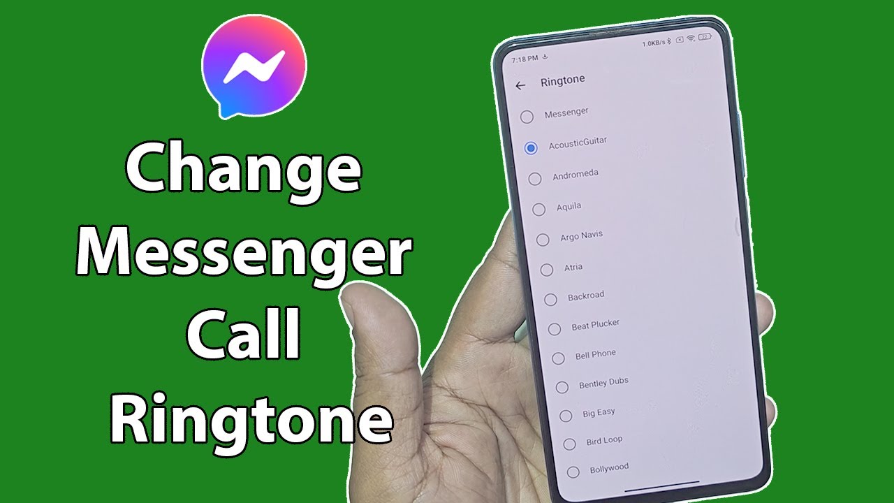 How to change messenger call ringtone on android - YouTube