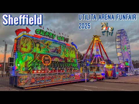 Sheffield Utilita Arena Funfair October 2025