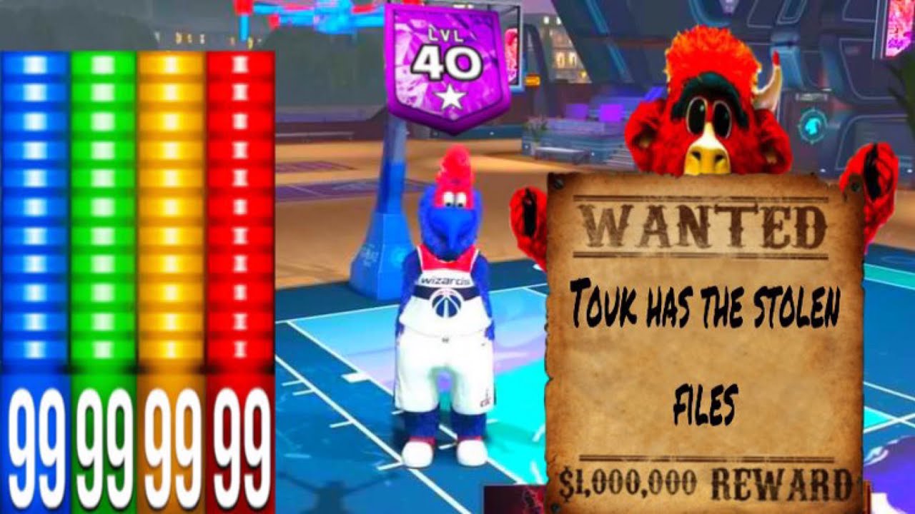 NBA 2K23 MASCOT FILE !!WITH 2K DASH SHOES GLITCHED🔥 ALL MASCOTS FREE ...