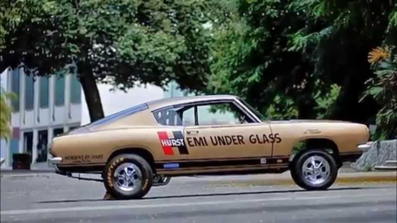1967 Plymouth Barracuda Hurst Hemi Under Glass Collection - YouTube