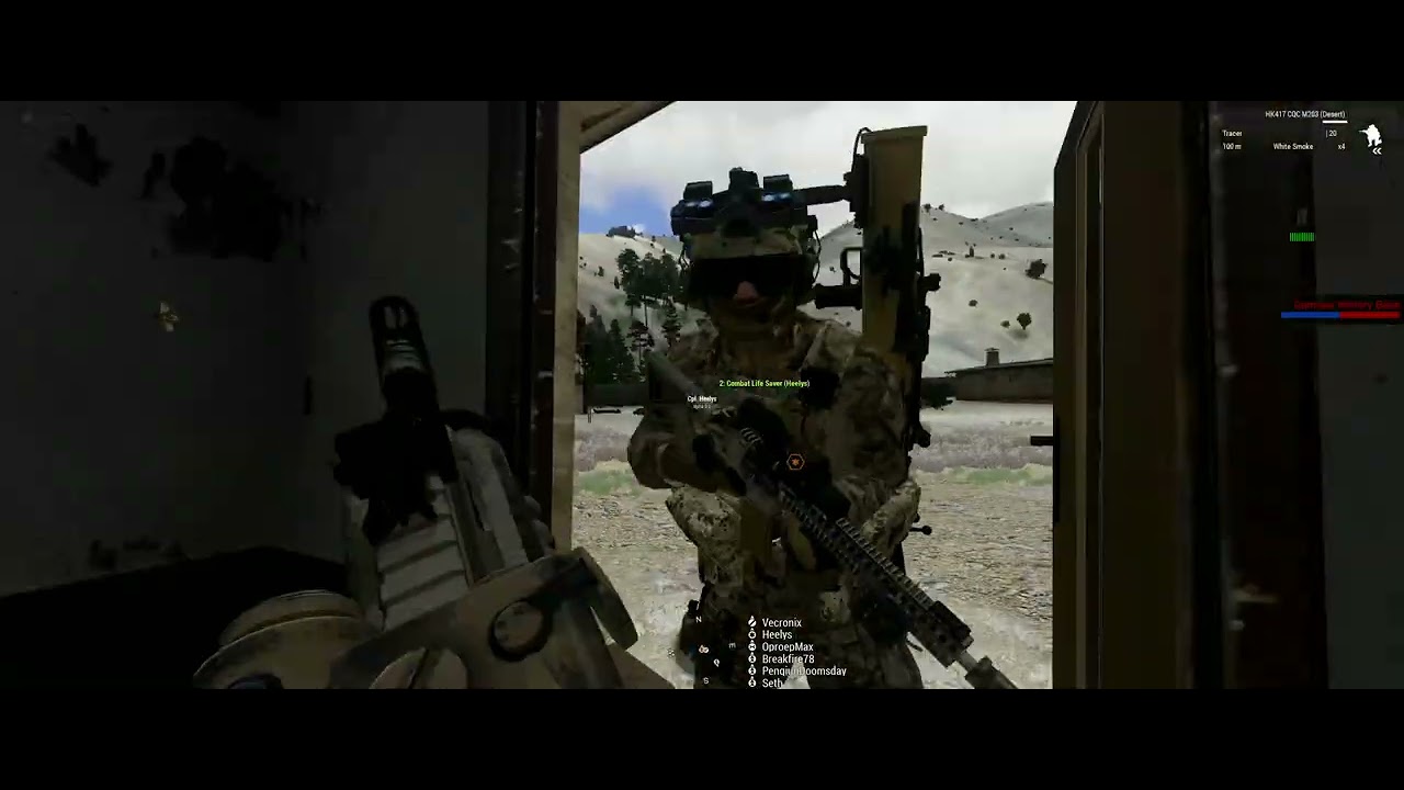 Drunk Brit shoots up his squad ARMA 3 - YouTube