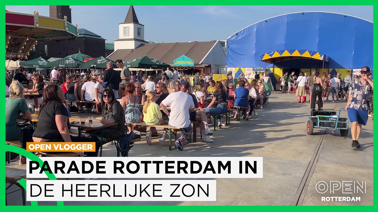 Parade Rotterdam groot succes dankzij heerlijk weer, na 4 jaar ...