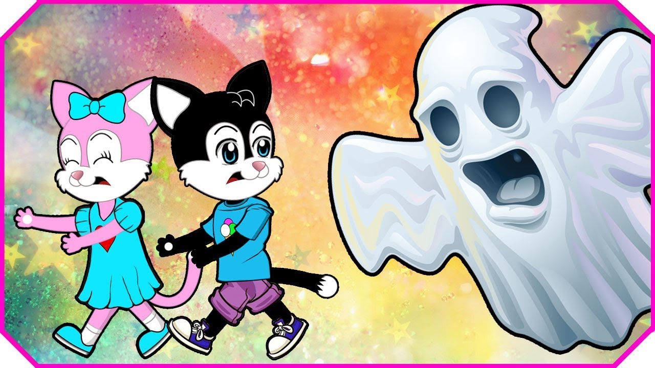 Milo and Miley afraid of a Ghost | Milo and Miley Funny Cartoon for ...