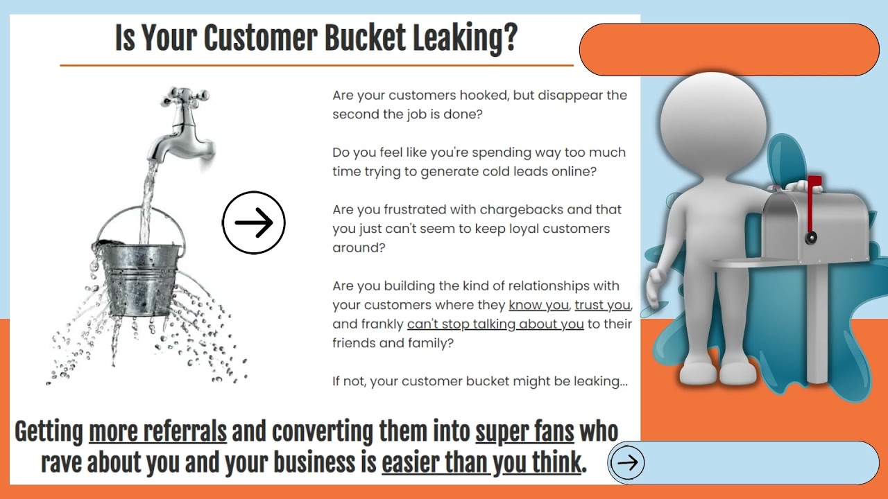 Is Your Customer Bucket Leaking - Direct Mail Marketing Automation ...