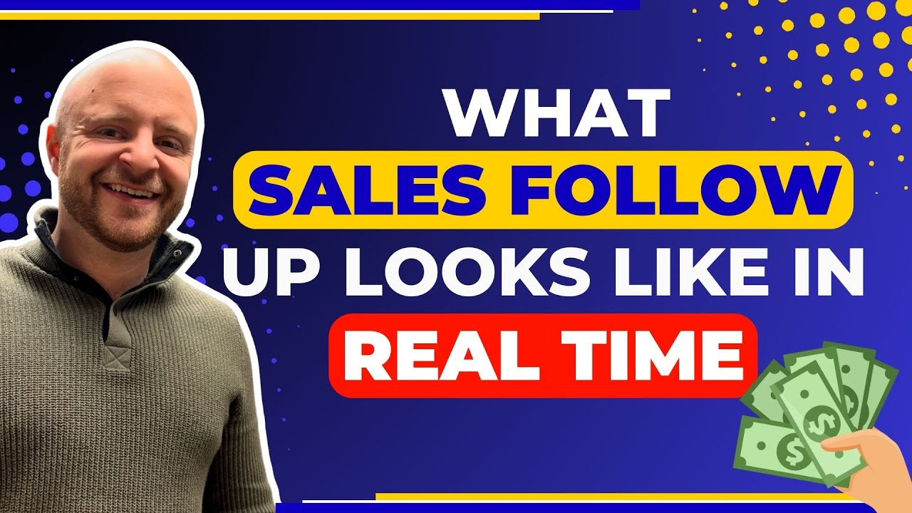 What Real Time Sales Follow Up Looks Like - YouTube