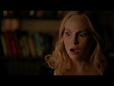 Damon And Stefan Get Stabbed With The Sword - The Vampire Diaries 7x09 Scene