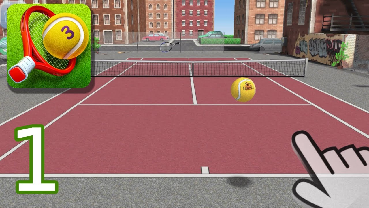 Hit Tennis 3 - Gameplay Walkthrough Part 1 - City Court (iOS) - YouTube