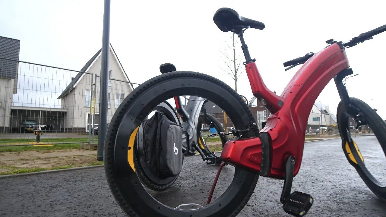 Bicycle without spokes - the first review! (EN) - YouTube