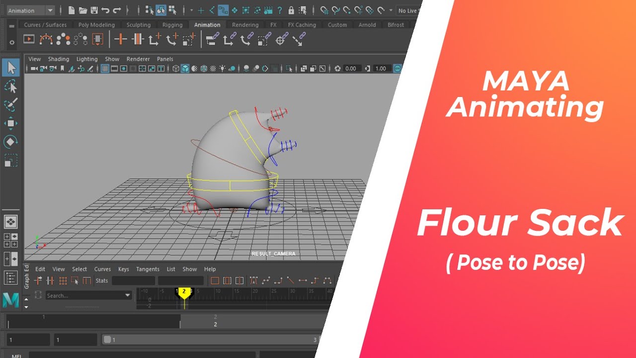 Pose to Pose Flour Sack Tutorial | Animating | MAYA 2018 - YouTube