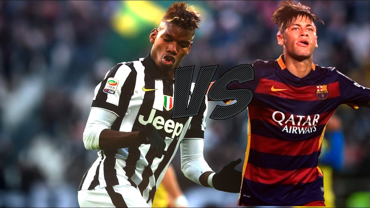 Paul Pogba vs Neymar Jr - skills 2015-16 |HD| - YouTube