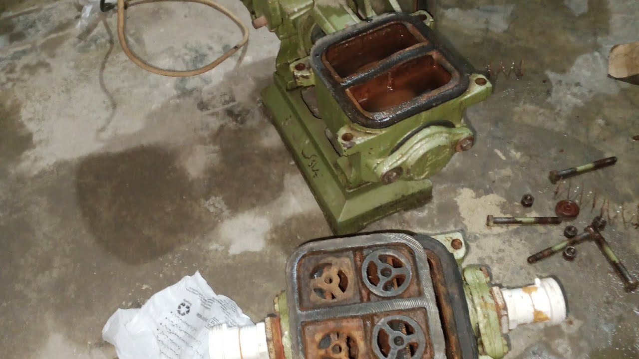 how solve suction problem donky pump motor. - YouTube