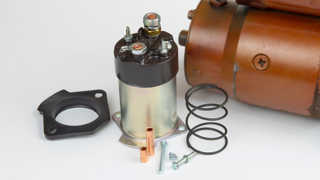 Atomic 4 - Installing a new solenoid on your late model Atomic 4 Delco ...