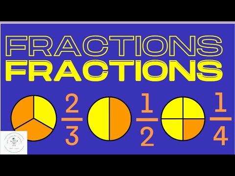 FRACTIONS for KIDS! Learn about 1/2, 1/4, 1/3, 1/5 and more! - YouTube