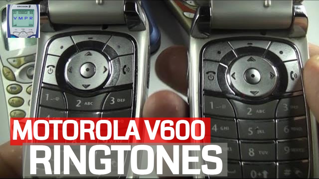 Motorola V600 Mobile Phone Ringtones - Released in 2003. 110 Seconds of ...
