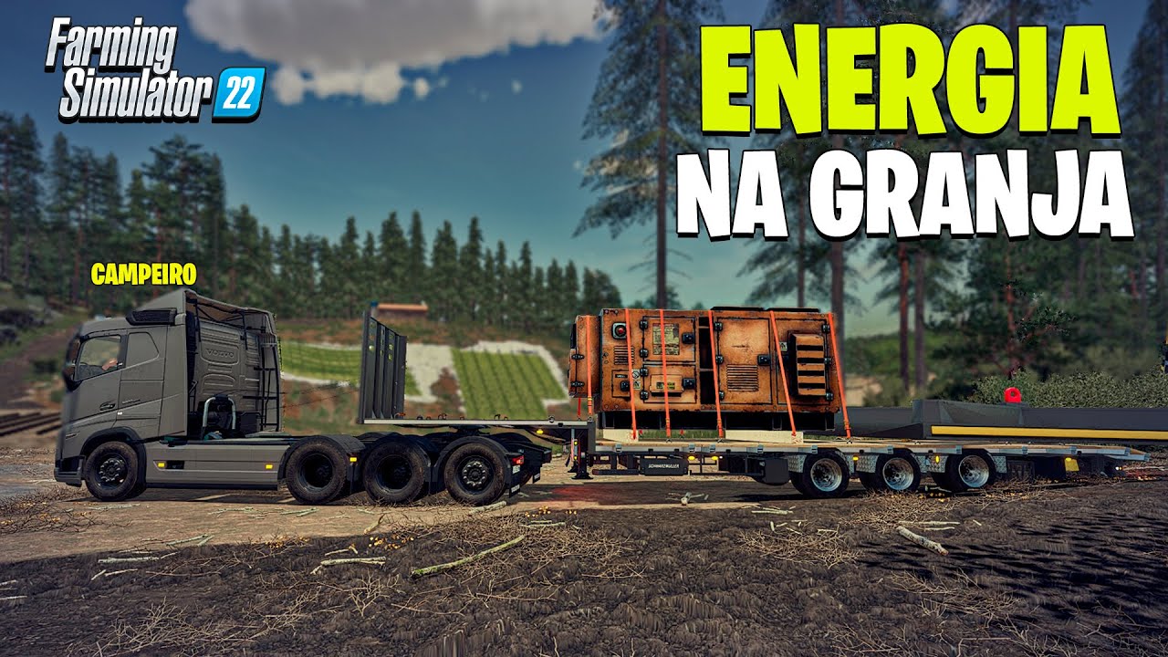 O Granjeiro #17 | Comprei um gerador para a granja | Farming simulator ...
