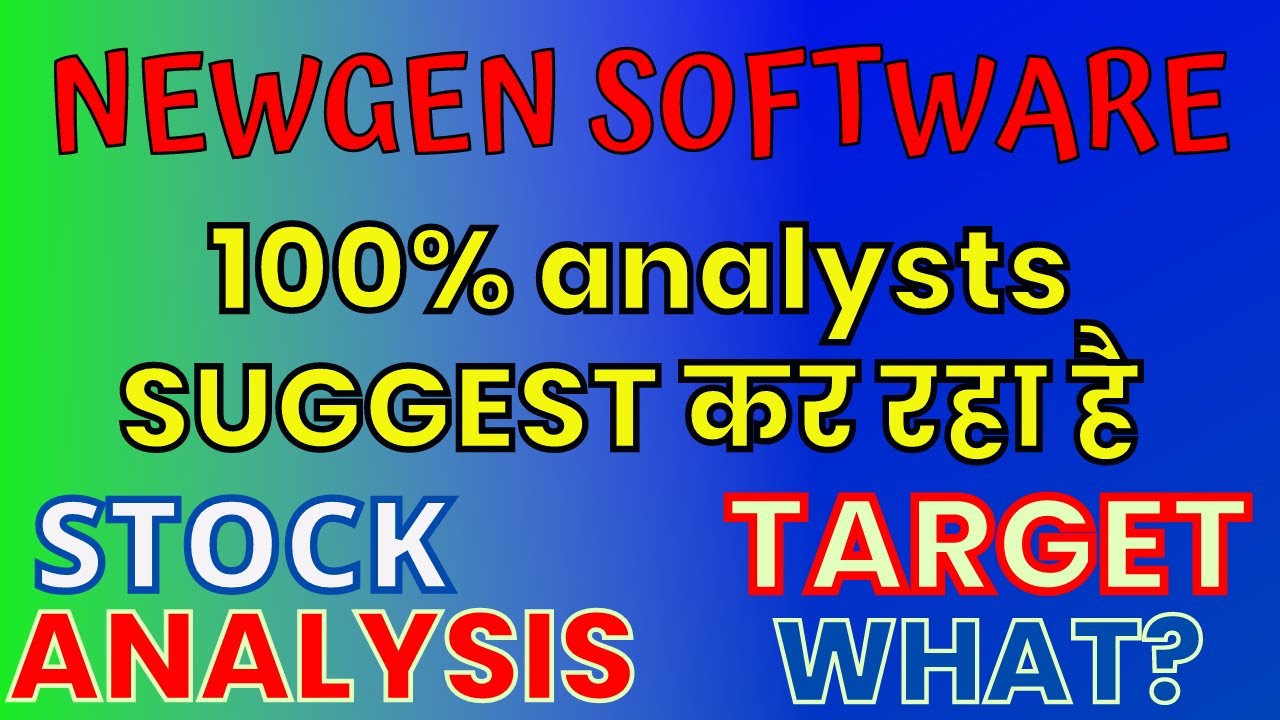 NEWGEN SOFTWARE SHARE LATEST NEWS 🌍 NEWGEN SOFTWARE SHARE ANALYSIS 🌍 ...