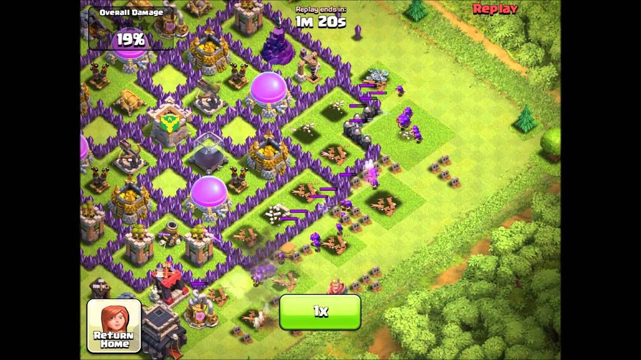 Clash of Clans - Best Town Hall 9 Farming Base Setup! - YouTube