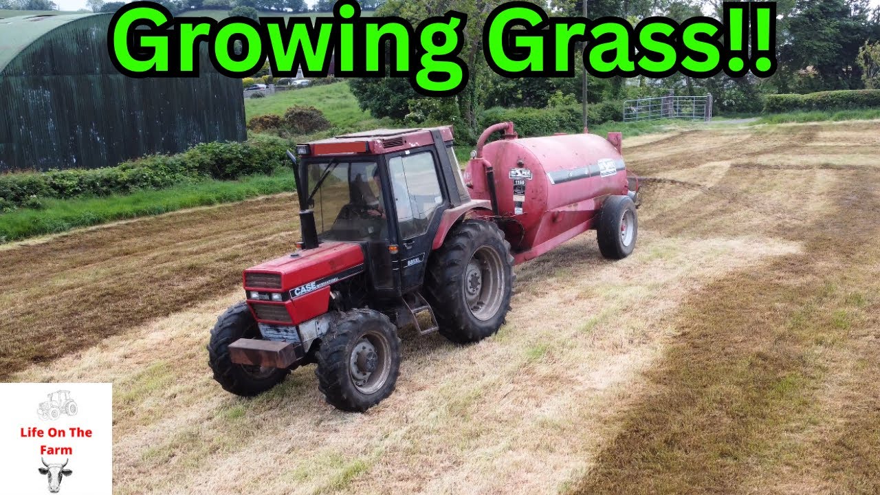 SLURRYING FIRST CUT SILAGE!!! - YouTube