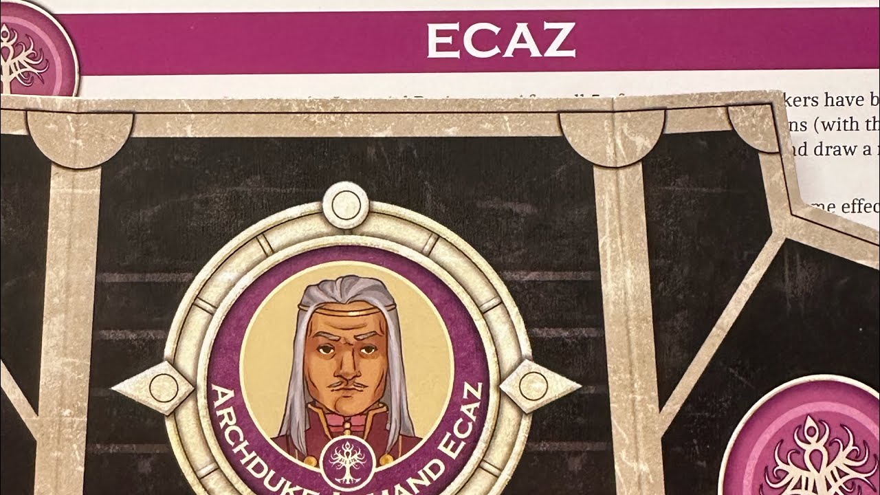 House Ecaz faction reveal - YouTube