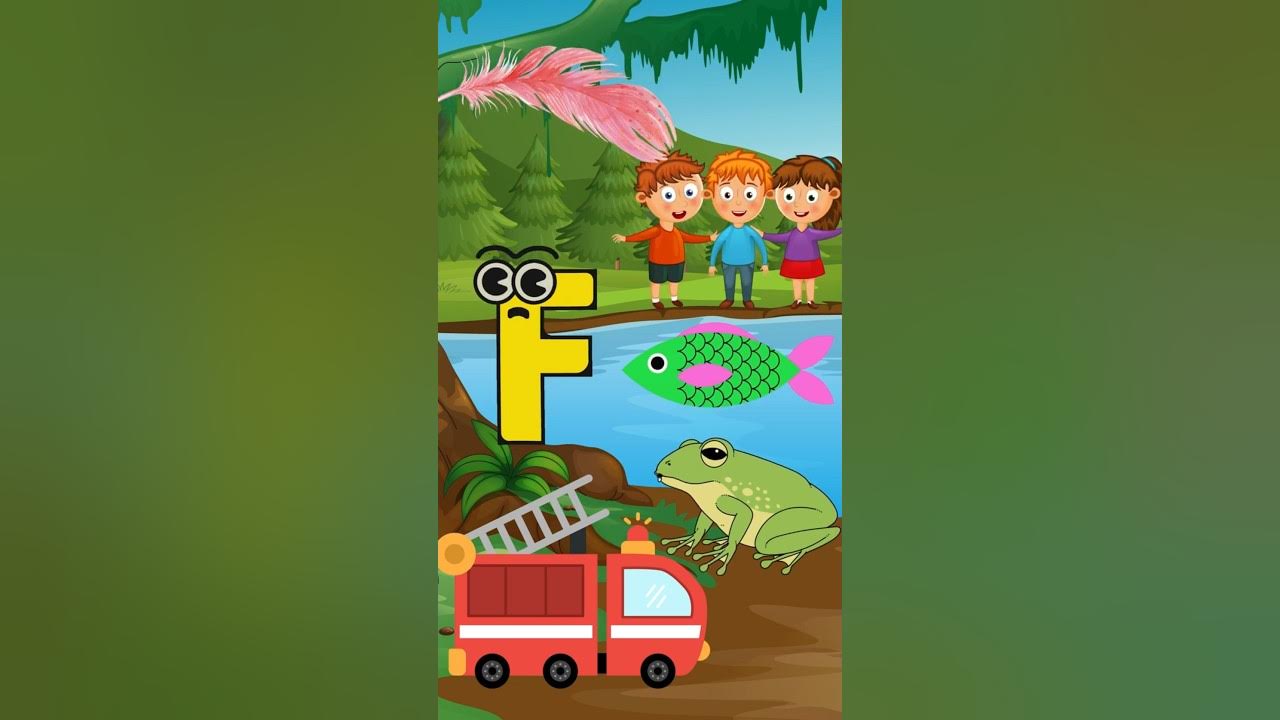 Letter F Song for Kids | Fun Alphabet Learning with Music #kids # ...