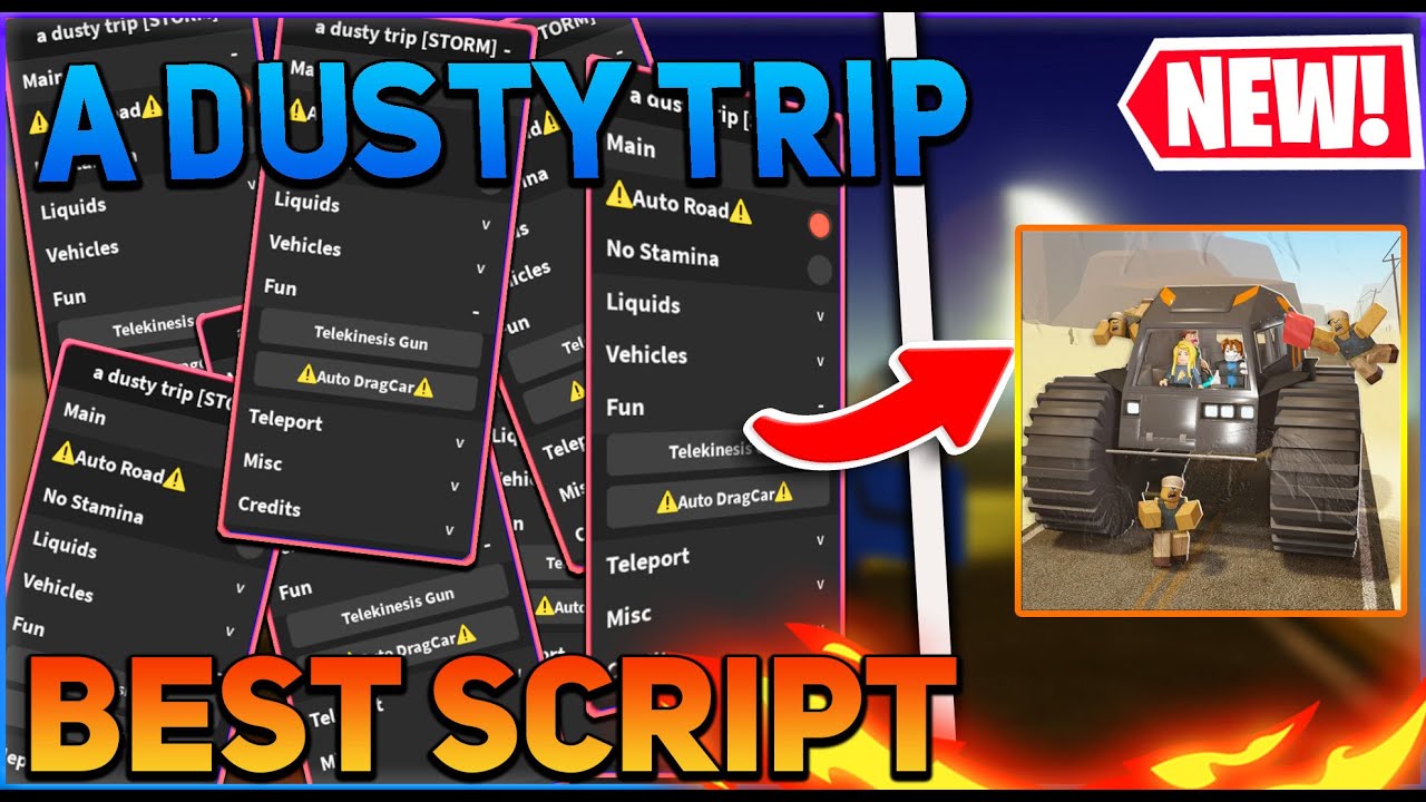A Dusty Trip Script Hack | Auto Farm + Spawn Items | Bring Food (PC ...