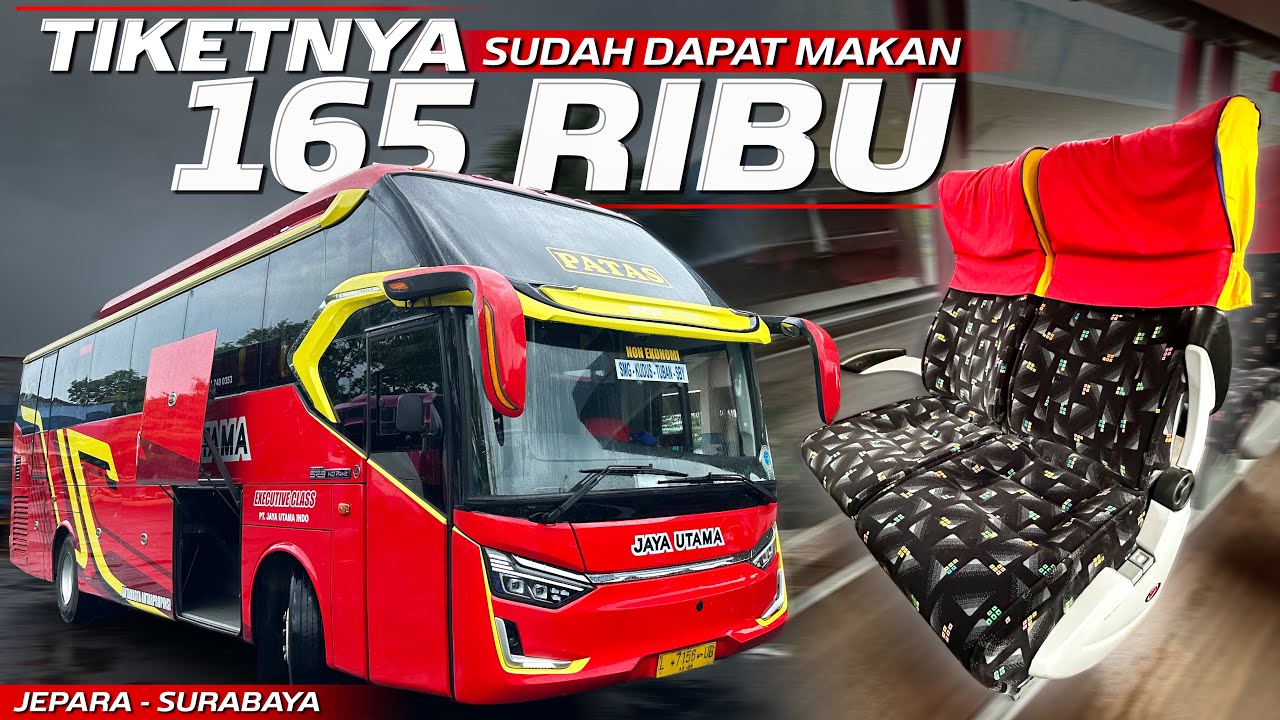 PERTAMA KALI NAIK BUS JAYA UTAMA FULL TRIP‼️Trip Jepara - Surabaya with ...