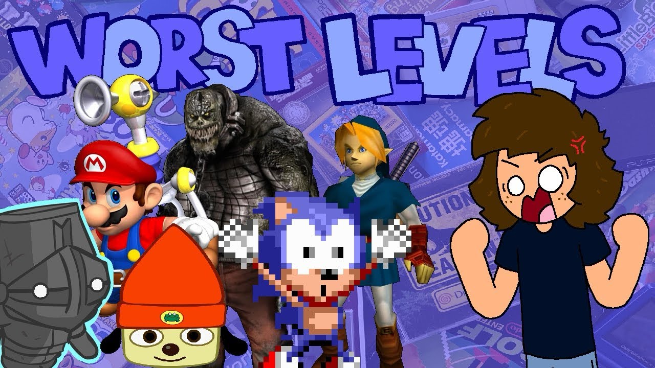The Worst Video Game Levels - YouTube
