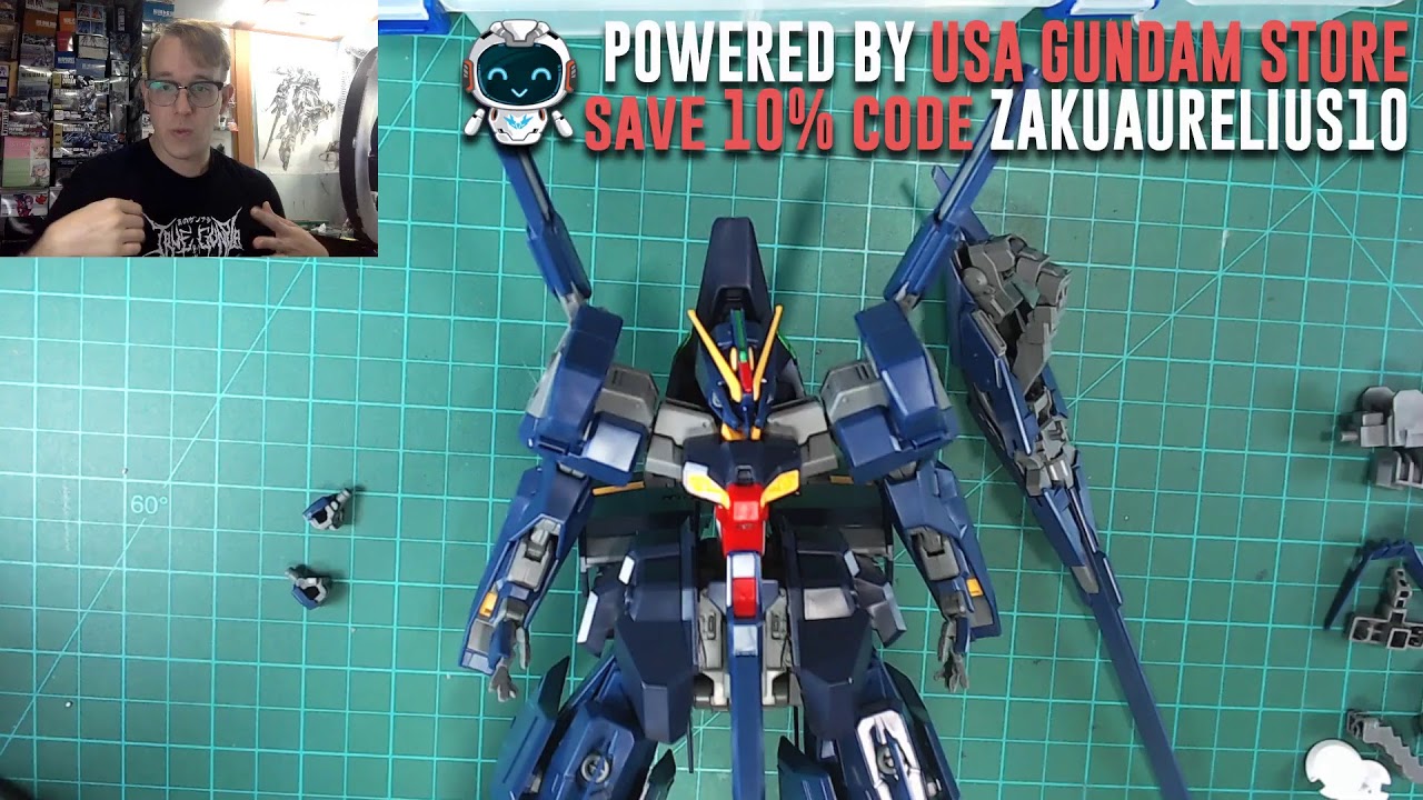 HGUC Haze'n-thley II LIVE BUILD! - YouTube