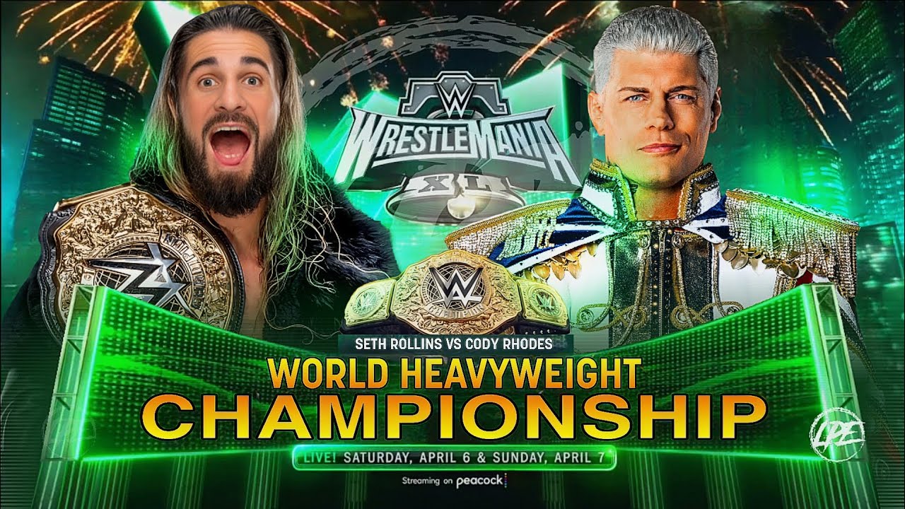 WWE 2K23 - Seth Rollins Vs Cody Rhodes - World Heavyweight Championship | WrestleMania XL - YouTube