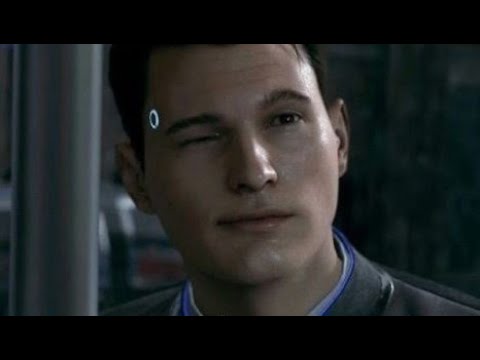 connor wink - detroit become human - no subtitles ! - YouTube