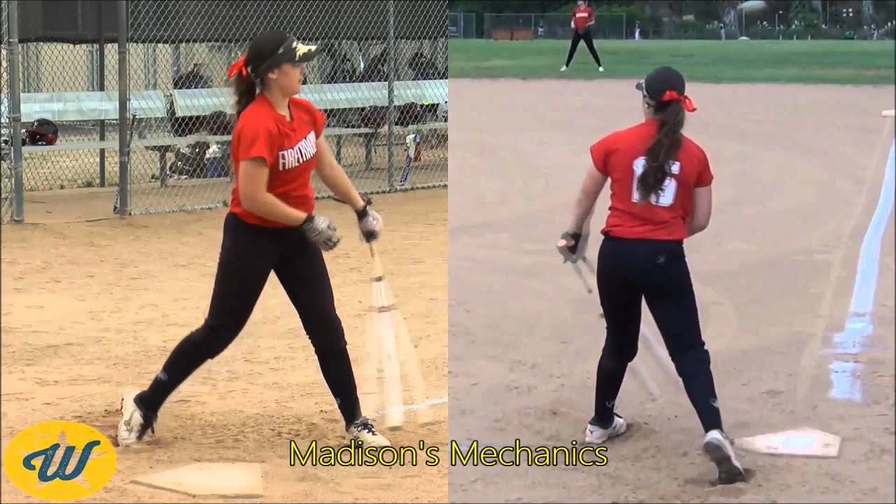 Madison Bogdanovich's Softball Skills Video - 2018 3B/SS - Firecrackers ...