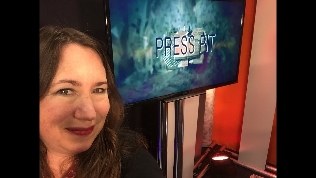Press Pit with Becky Walsh on Made in Bristol Television - YouTube