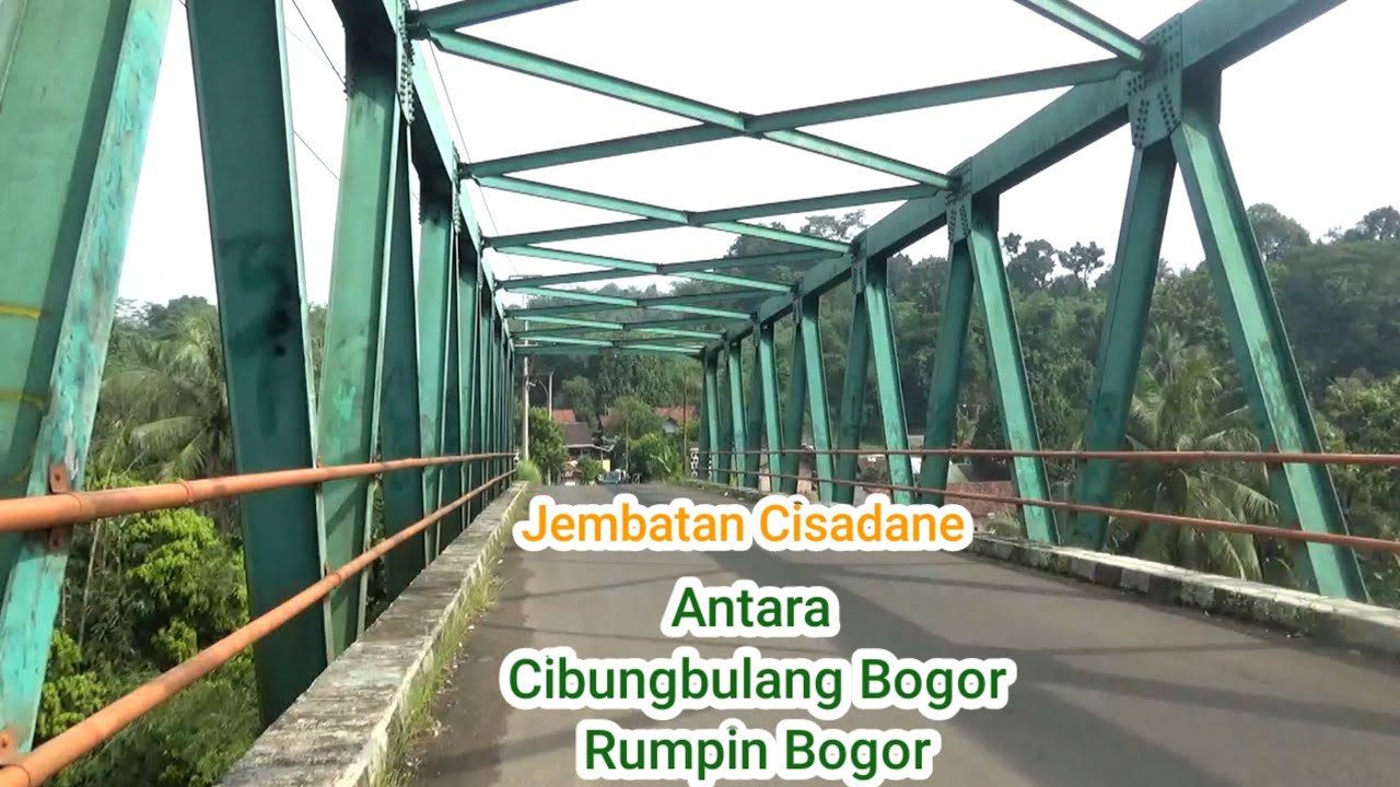 Cisadane river bridge, Bogor - YouTube