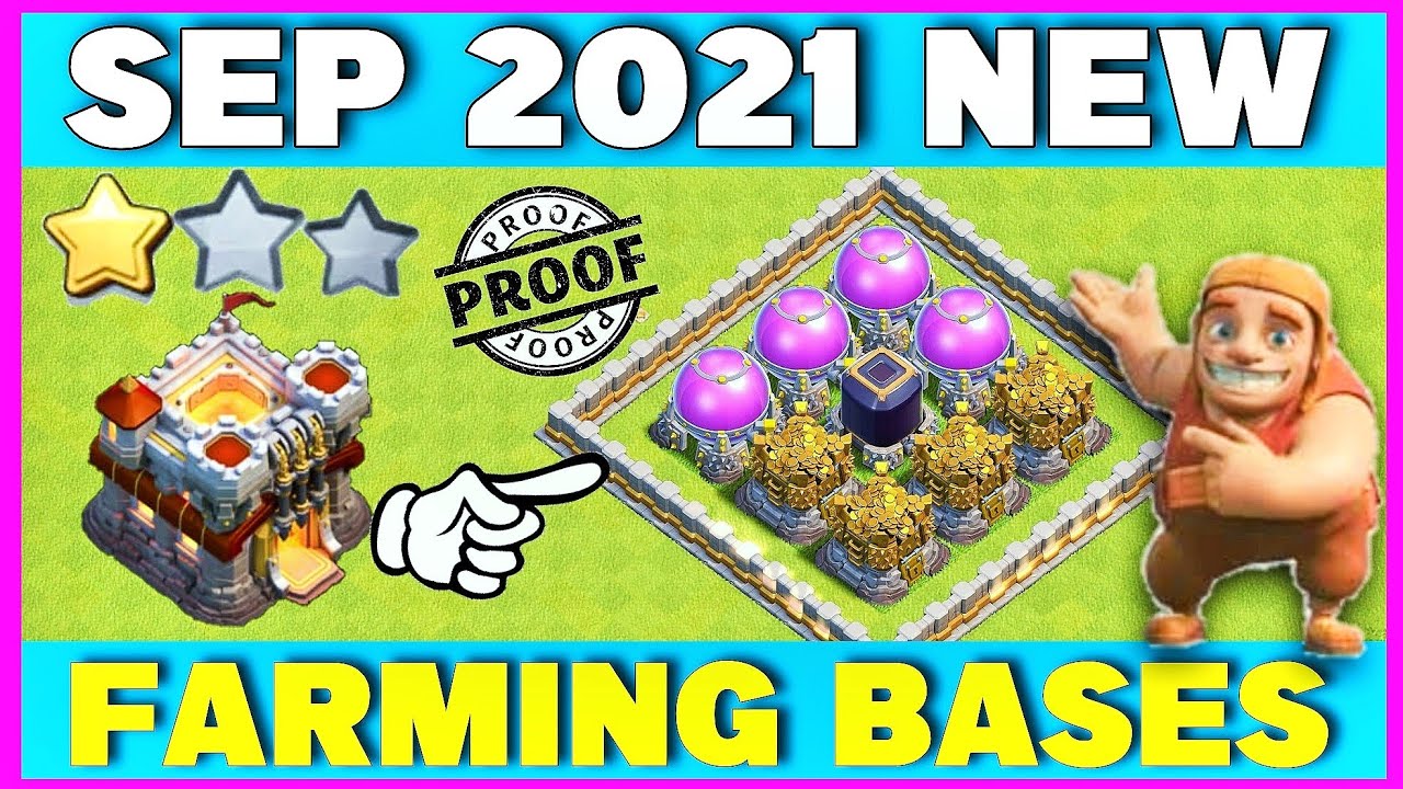 TOP 10|TOWN HALL 11 FARMING BASE WITH LINKS|TH11 TROPHY+ HYBRID BASE ...