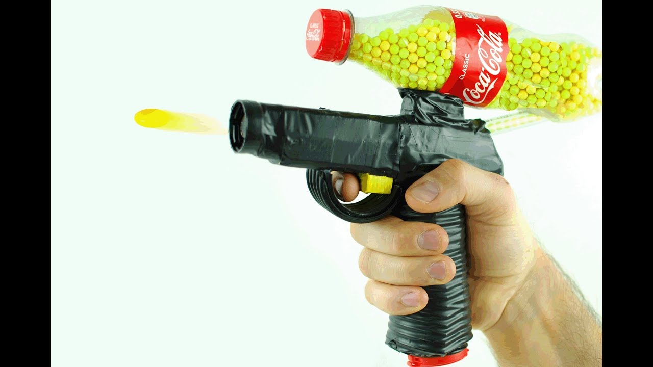 How To Make Amazing Automatic Toy Gun - YouTube