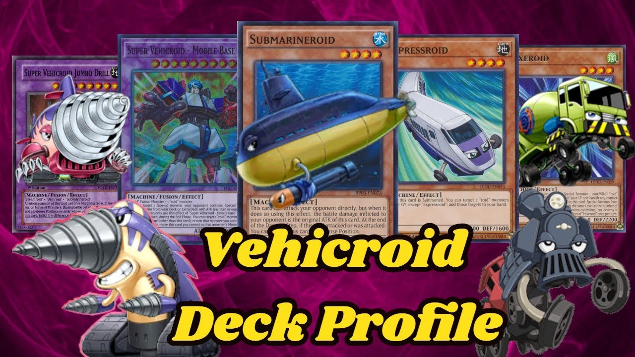 Vehicroid Deck Profile *April 2019* - YouTube