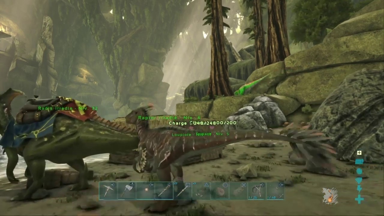 UN RAPTOR IRRADIER ET UNE PETITE SURPRISE (ARK ABERRATION #5) - YouTube