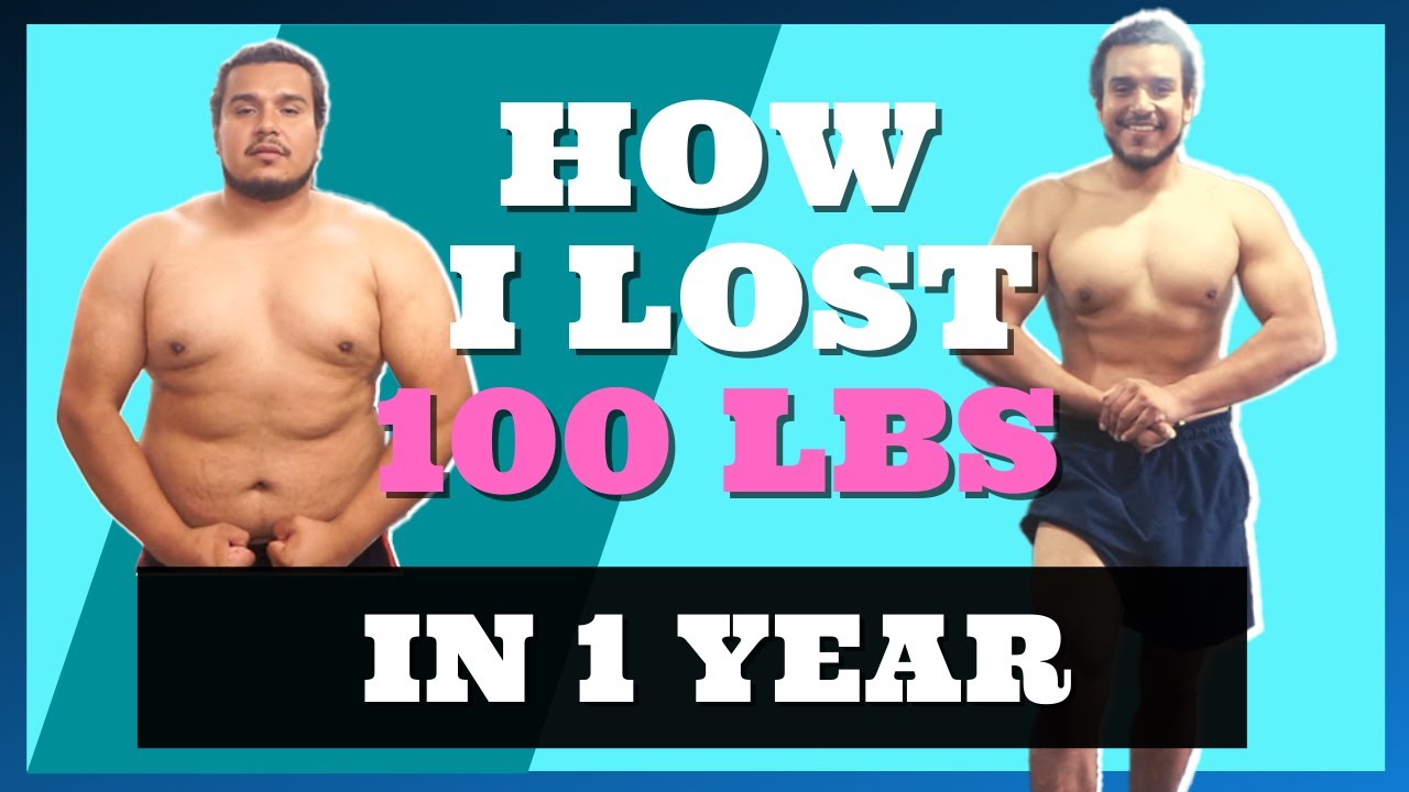 1 Year Weight Loss Transformation - Losing 100 Pounds - YouTube