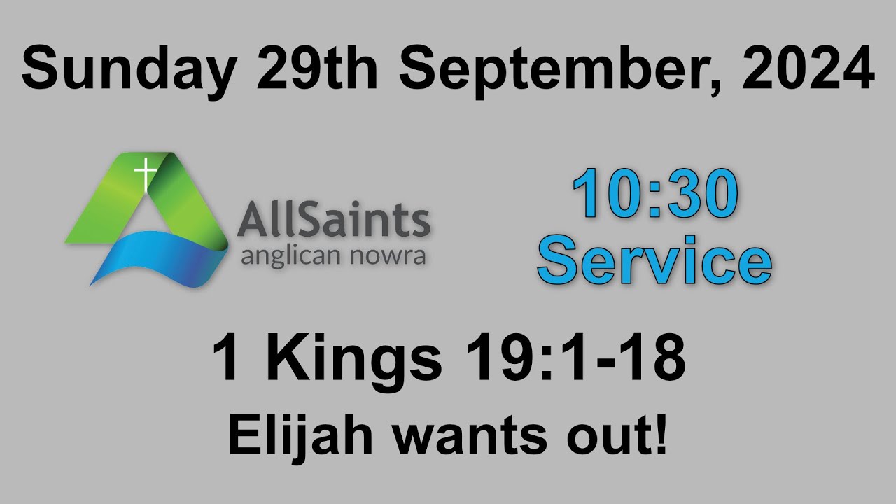 10:30am Service - 29th September 2024. - YouTube
