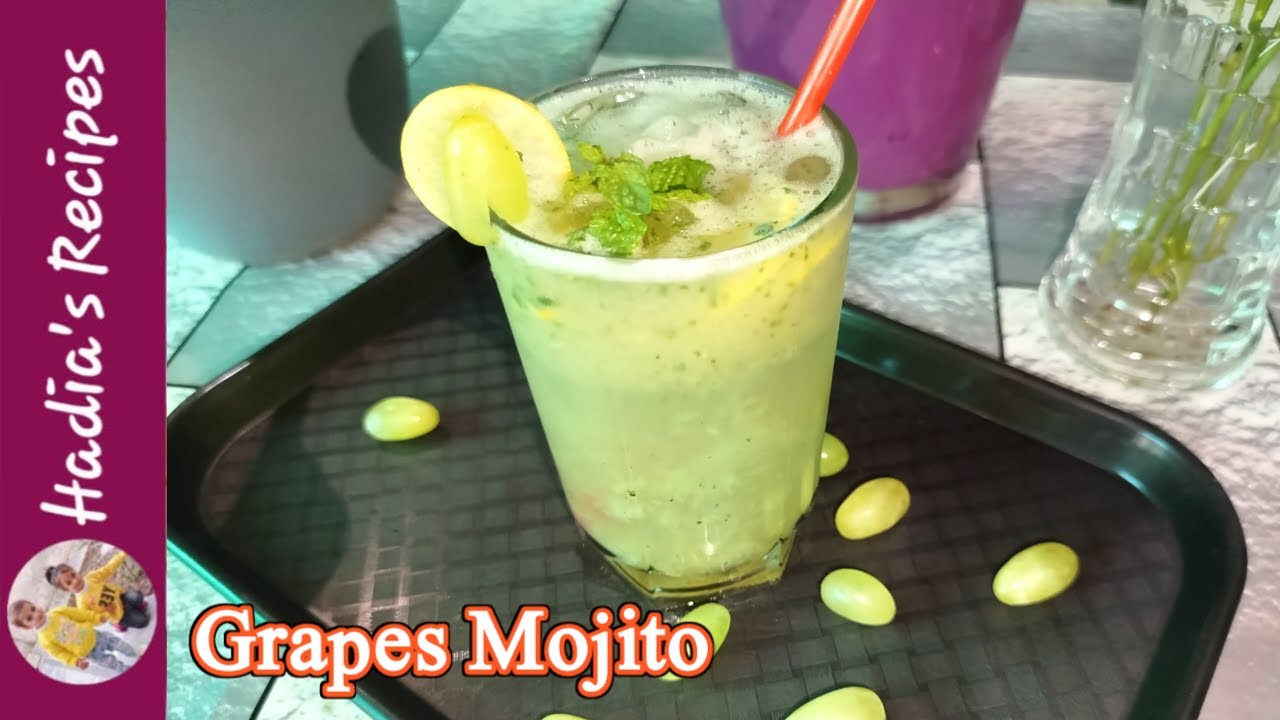 Refreshing Grapes Mojito Recipe | Easy Summer Drink | How to Make a ...