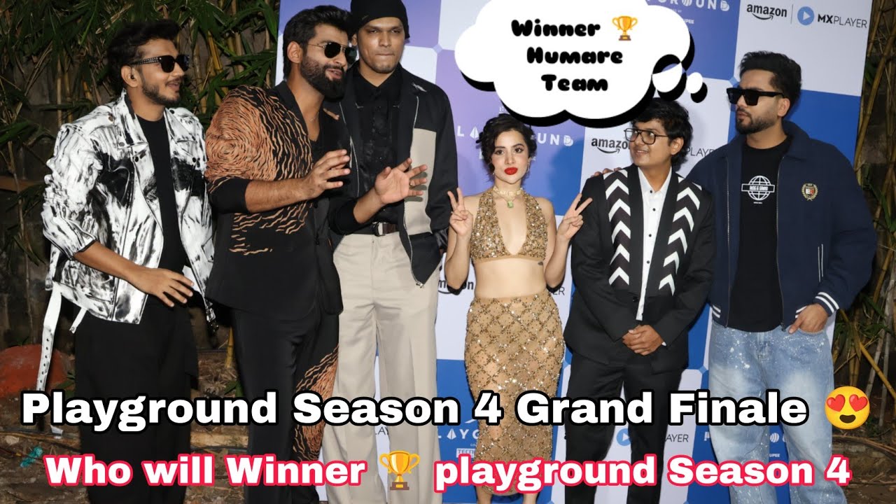Playground Season 4 Finale Elvish Yadav Munawar Faruqui Mortal Harsh ...